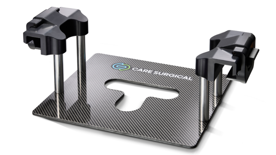 CS Head Tray Attachment – Lowered – Care Surgical